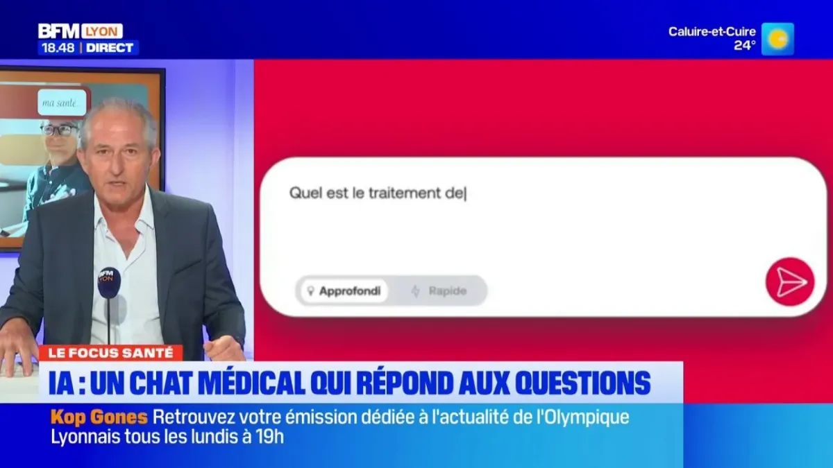 Le Focus Santé - IA : Un chat médical qui répond aux questions