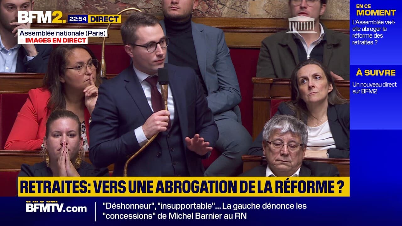Le député LFI Antoine Léaument explique avoir été menacé par le député ...