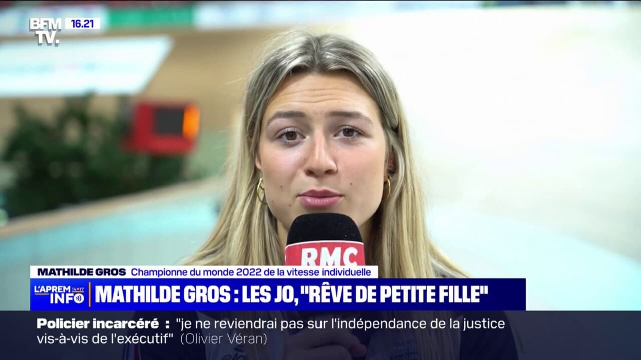 JO 2024: "Les Jeux Olympiques représentent un rêve de petite fille", pour Mathilde Gros ...