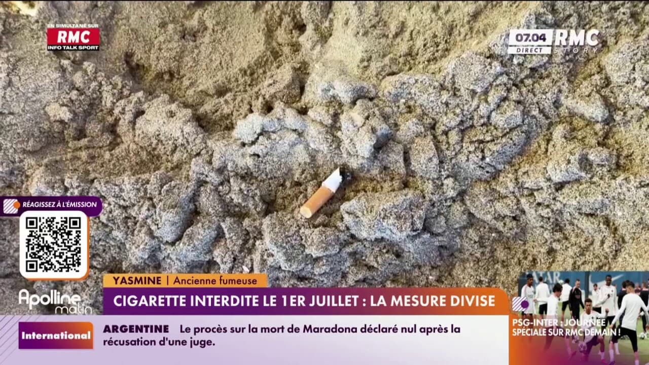 Cigarette interdite le 1er juillet : la mesure divise