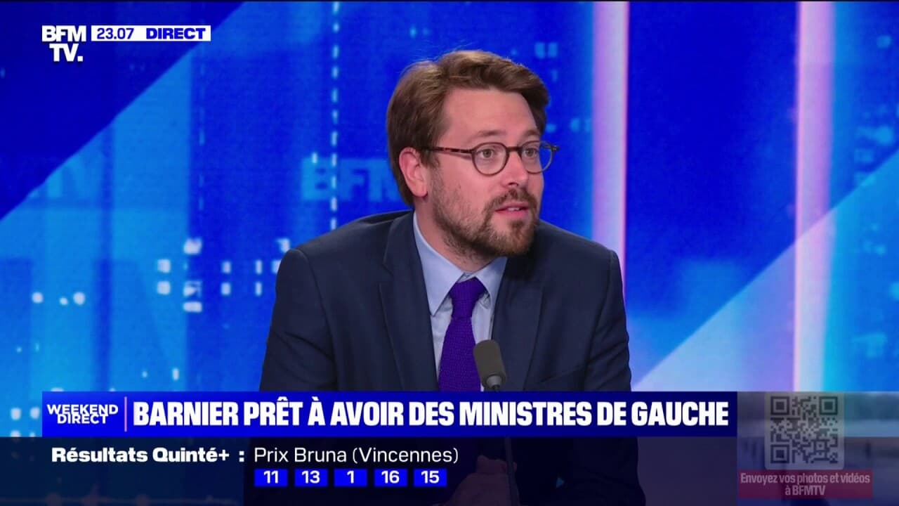 Gouvernement Barnier: "Je ne crois pas qu'on puisse, quand on est de ...