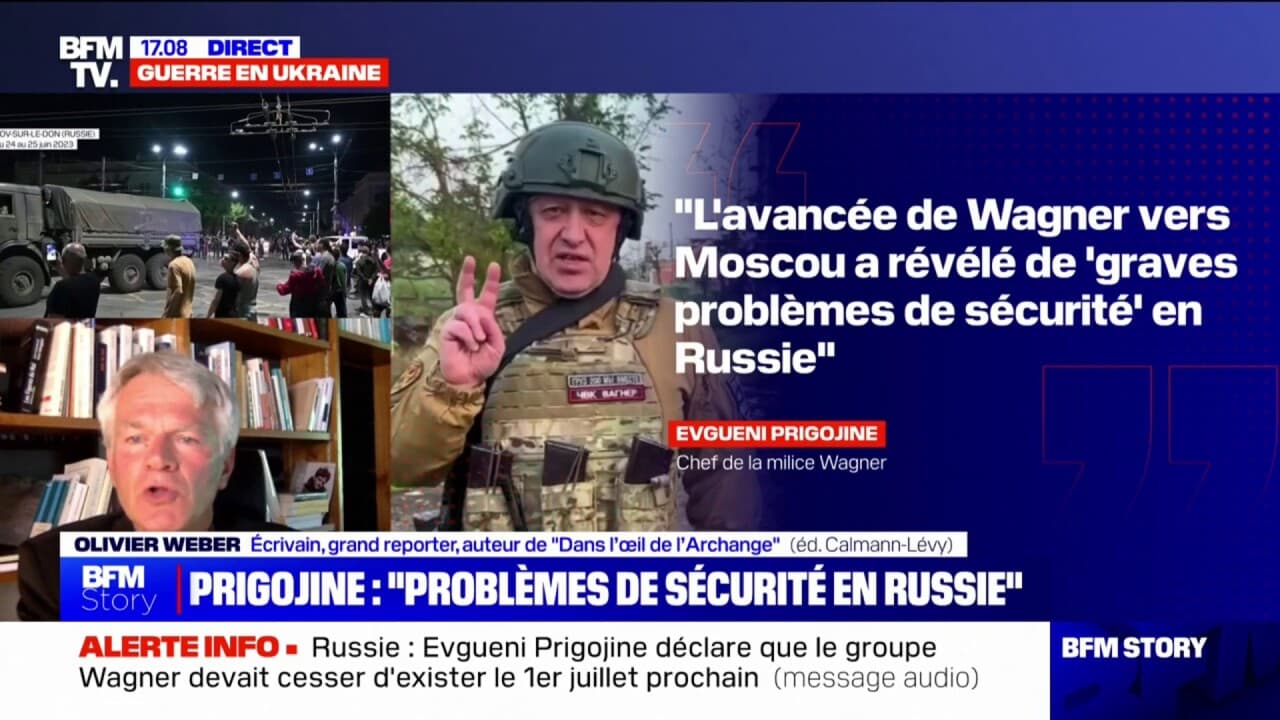 Guerre en Ukraine: "L'avancée de Wagner vers Moscou a révélé de graves ...