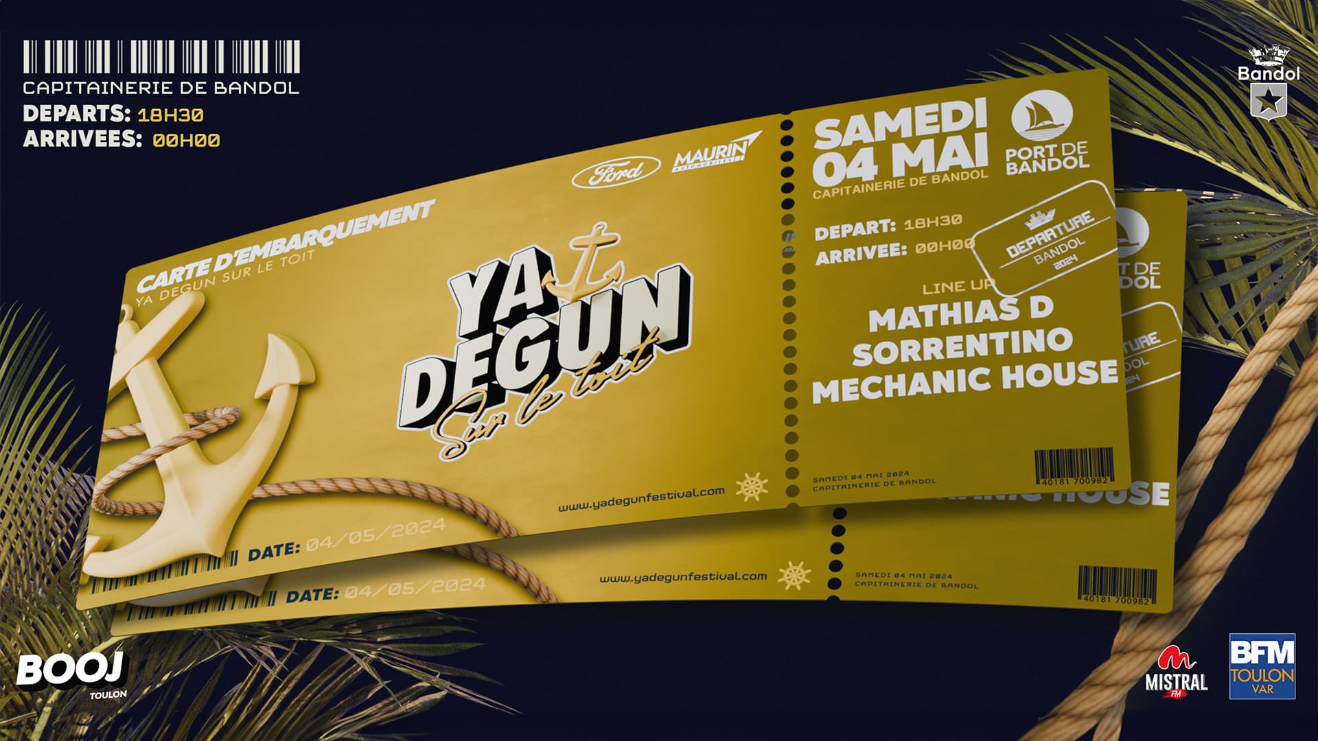 Y a Degun sur le Toit en partenariat avec BFM Toulon Var