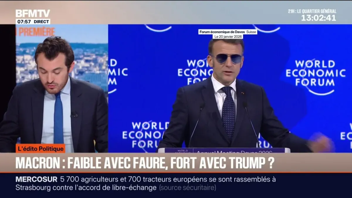 L'ÉDITO POLITIQUE - Emmanuel Macron, faible avec Olivier Faure, fort ...