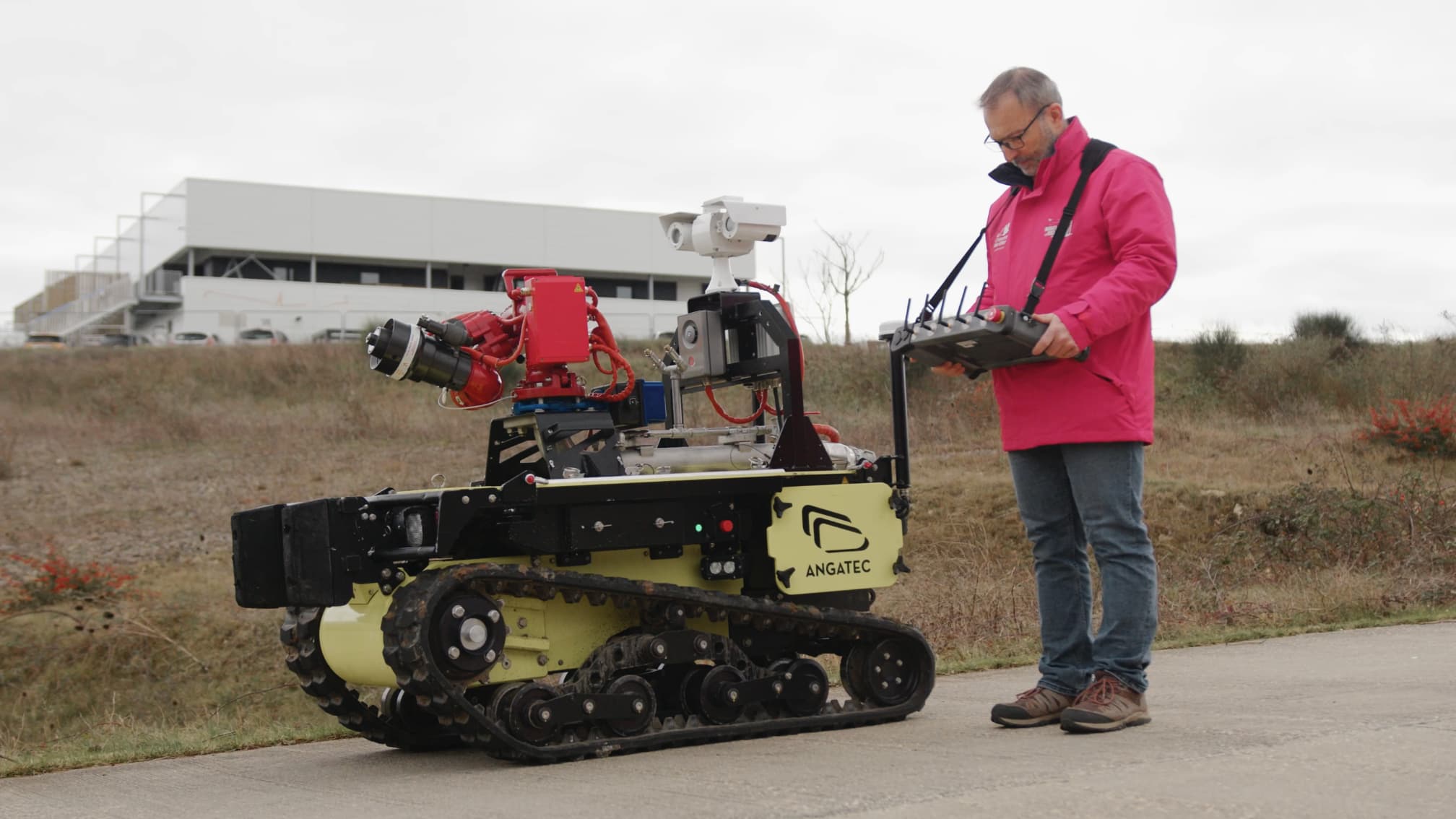 Angatec : TEC800, le robot tout terrain et polyvalent