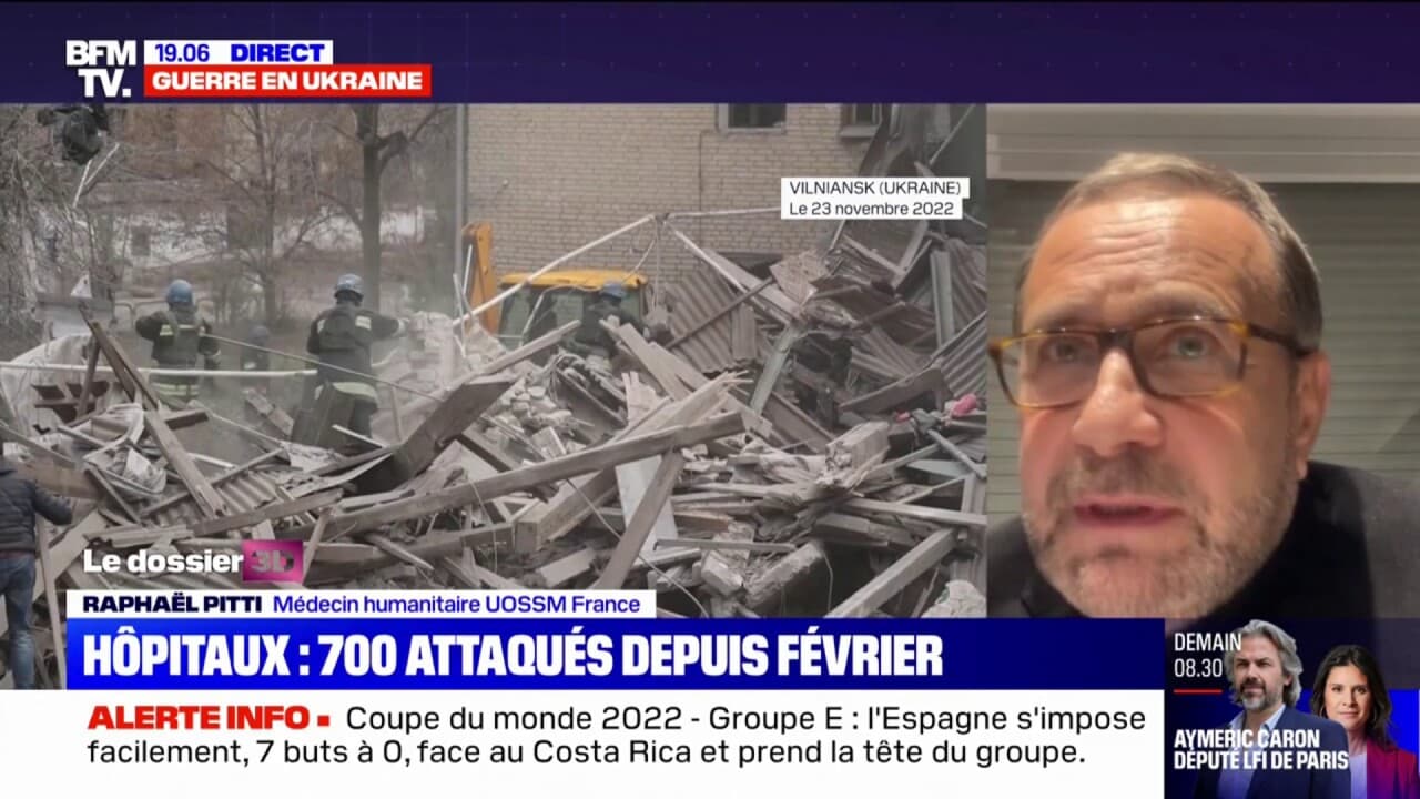 Raphaël Pitti, médecin humanitaire: "Entre 500 et 700 structures ...