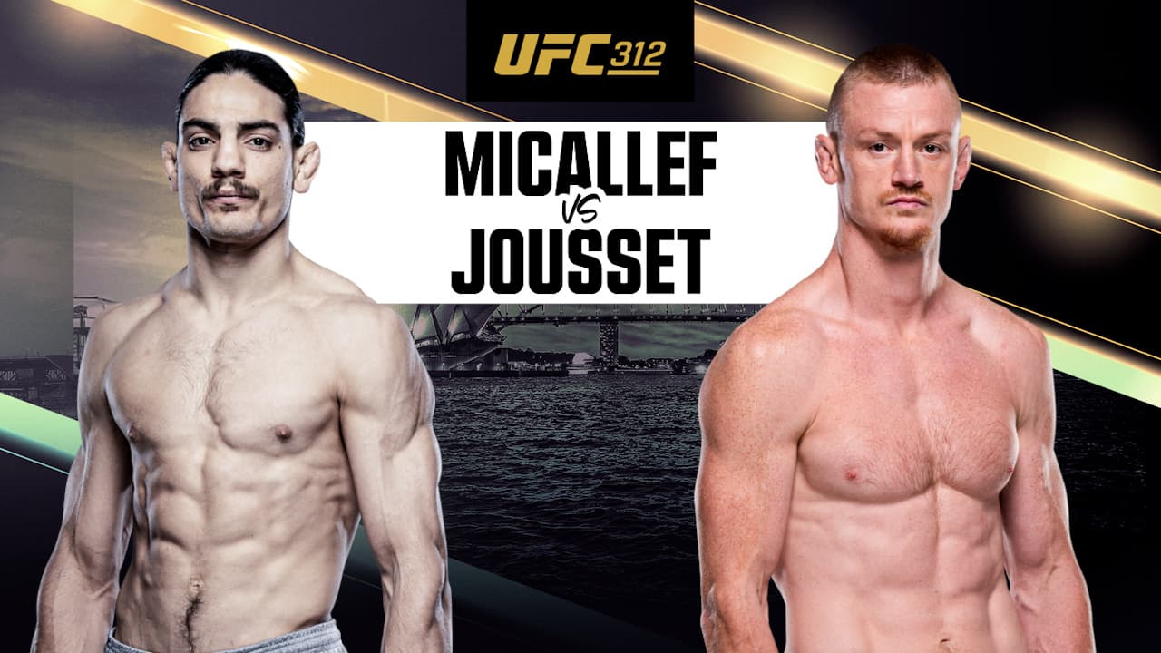 Résumé UFC : Jousset vs Micallef, le Français s'est-il relancé