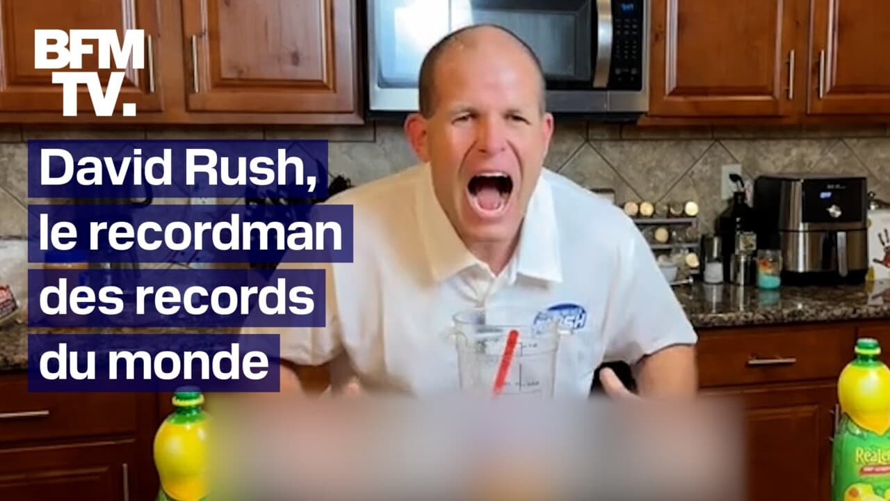 David Rush, l'Américain devenu recordman des records du monde