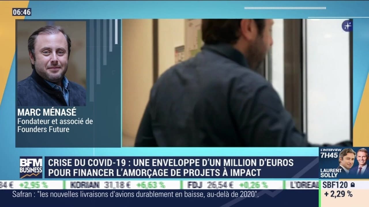 Marc Ménasé (Founders Future) : Une enveloppe d'un million d'euros pour ...