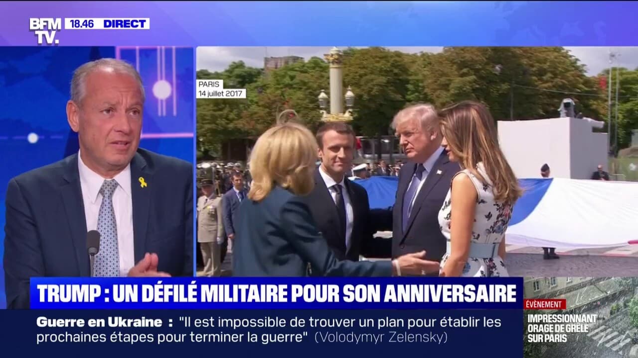 Défilé militaire aux États-Unis: "Donald Trump était très impressionné ...