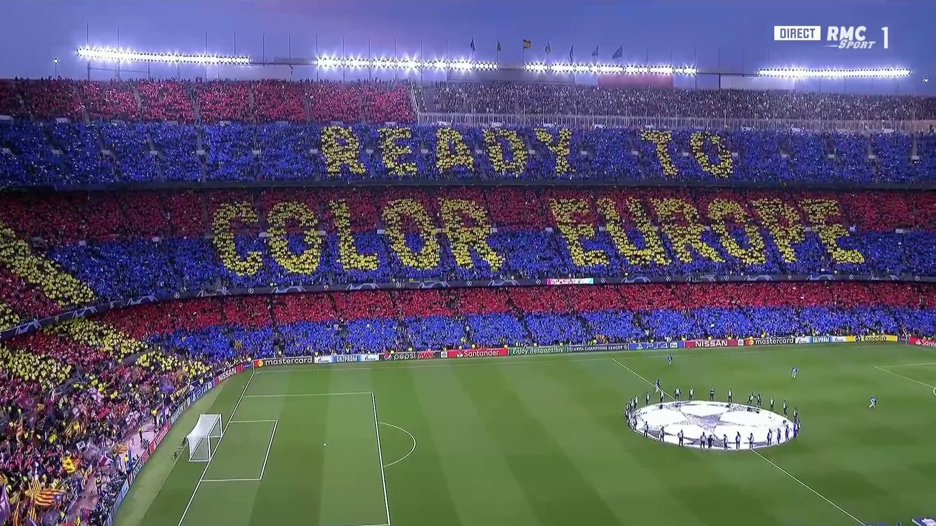 Barça-Liverpool: Le très beau tifo du Camp Nou pour la demi-finale