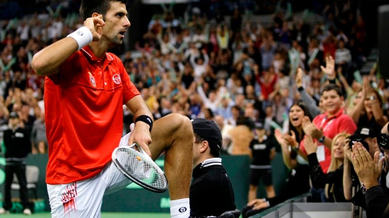 Djokovic montre les muscles