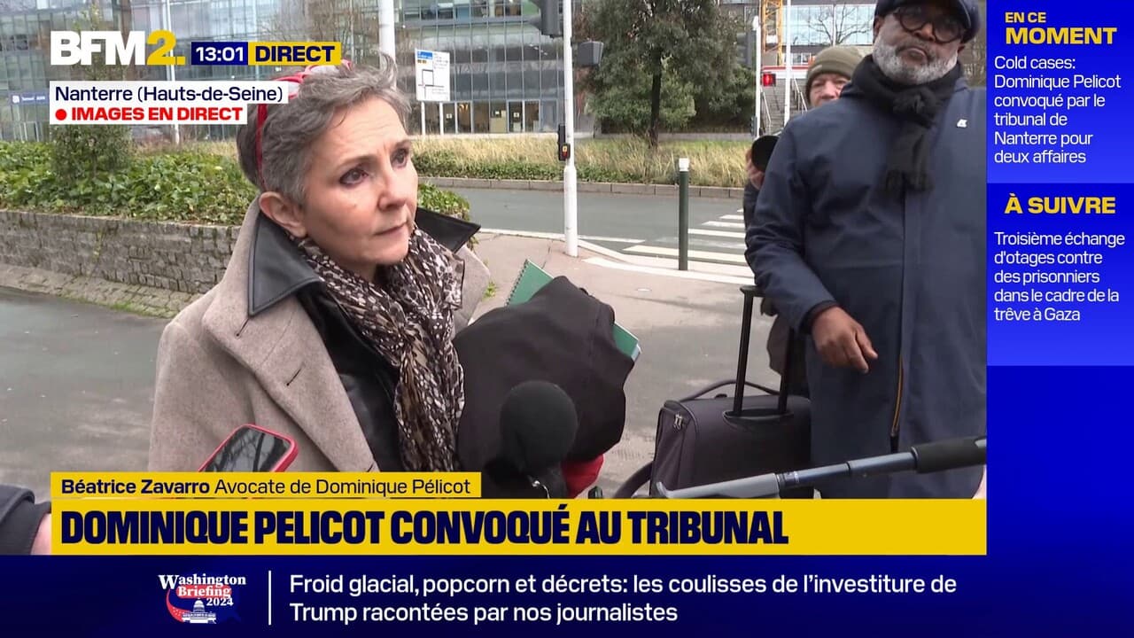 Cold Cases: "Ne faisons pas de Dominique Pélicot un coupable avant l ...
