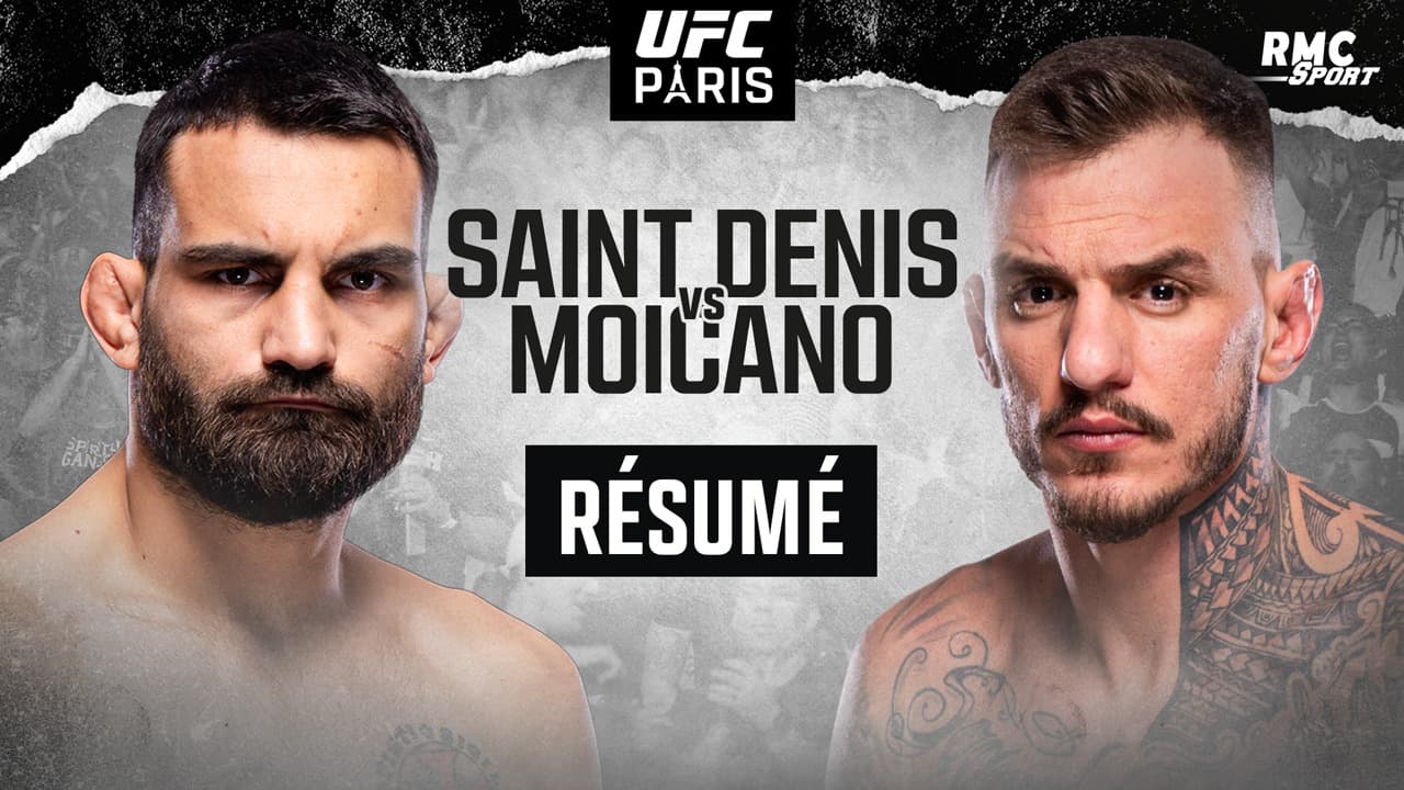 Résumé UFC Paris : SAINT DENIS vs Moicano, le premier main event de la ...