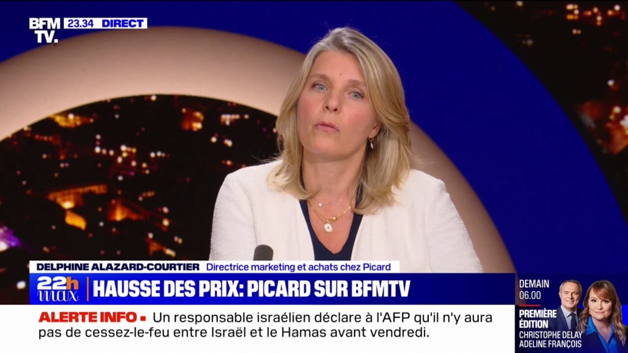 Delphine Alazard-Courtier (directrice marketing et achats chez Picard ...