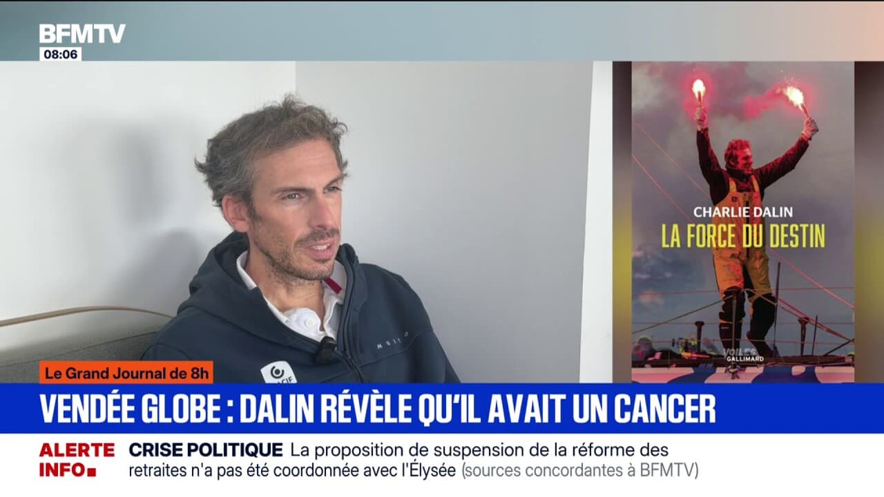 Charlie Dalin révèle avoir remporté le Vendée Globe en étant atteint d ...