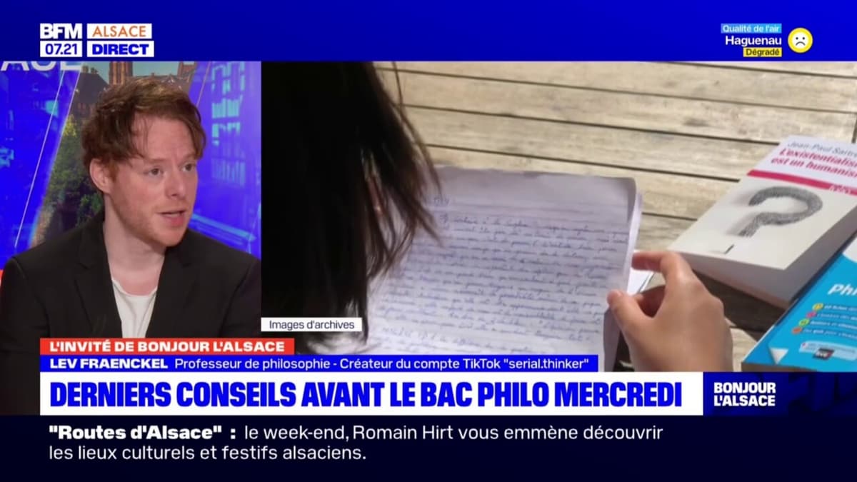 Un professeur de philosophie strasbourgeois star de Tiktok