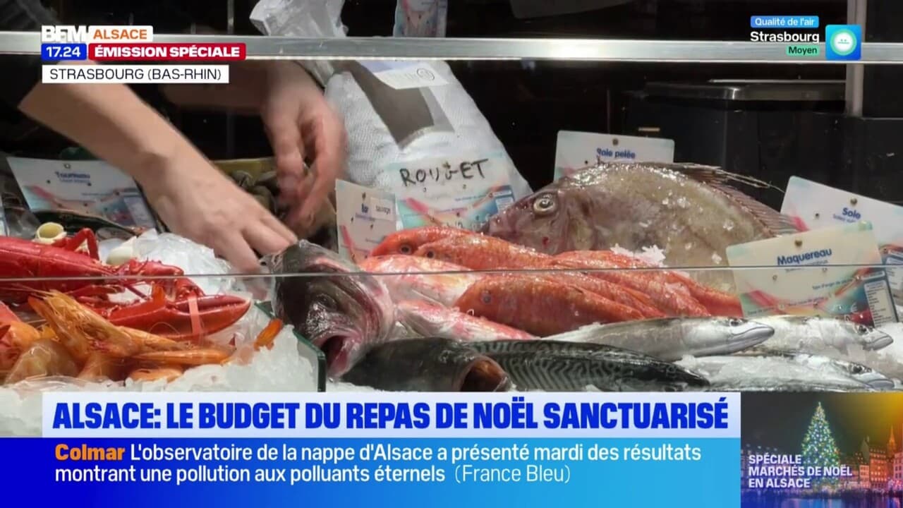 Alsace: le budget du repas de Noël sanctuarisé