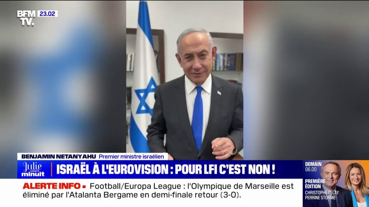 "Tu as déjà gagné": Benjamin Netanyahu adresse un message à Eden Golan ...