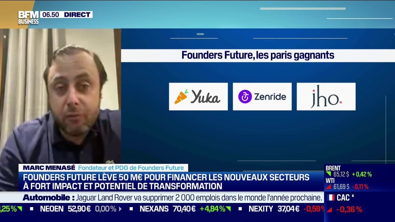 Marc Menasé (Fondateur et PDG de Founders Future): "Nous voulons ...