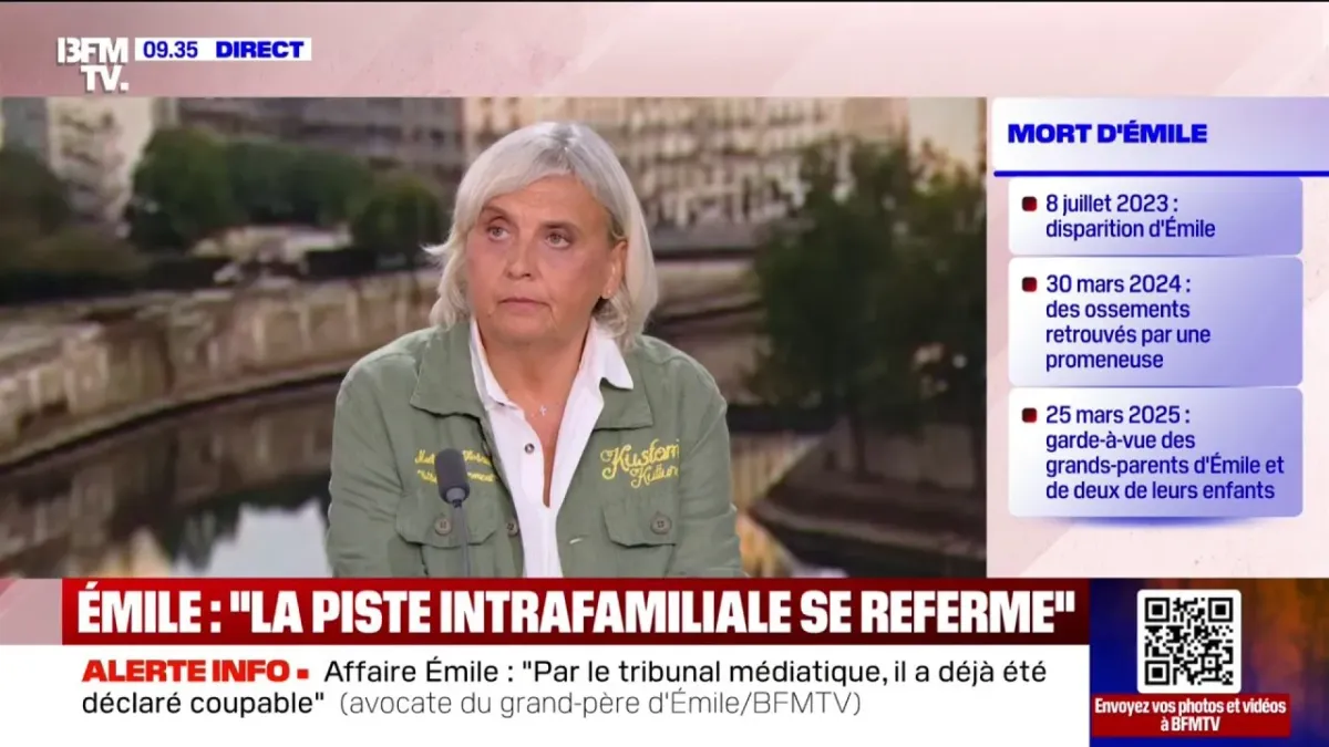 Mort d'Émile: "On est à deux ans de sa disparition, on ne pas sait de ...