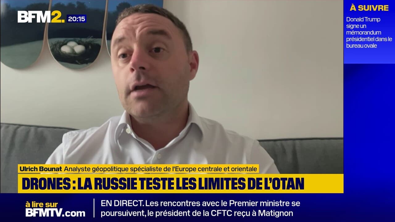 Intrusion de drones russes en Roumanie : "C'est fréquent dans le pays ...