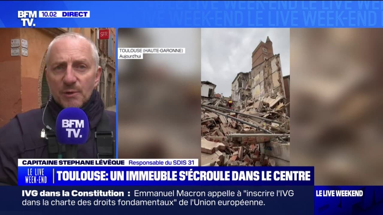 Effondrement d'un immeuble à Toulouse: "La probabilité d'avoir des ...