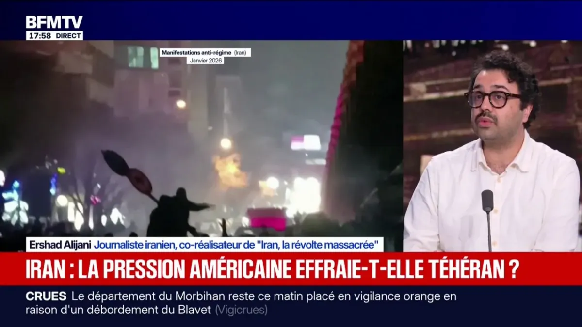 Manifestations en Iran: "Je parle avec plusieurs témoins dans le pays ...