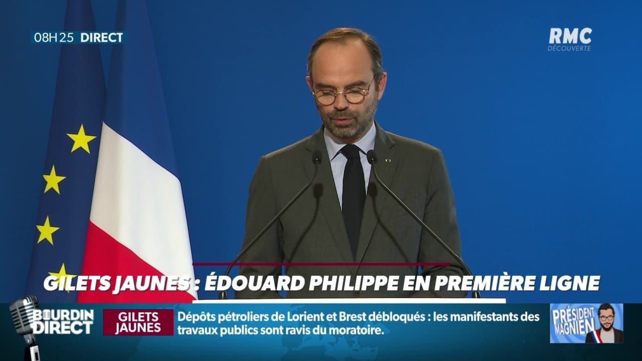 Président Magnien ! : Gilets jaunes, Édouard Philippe en première ligne ...