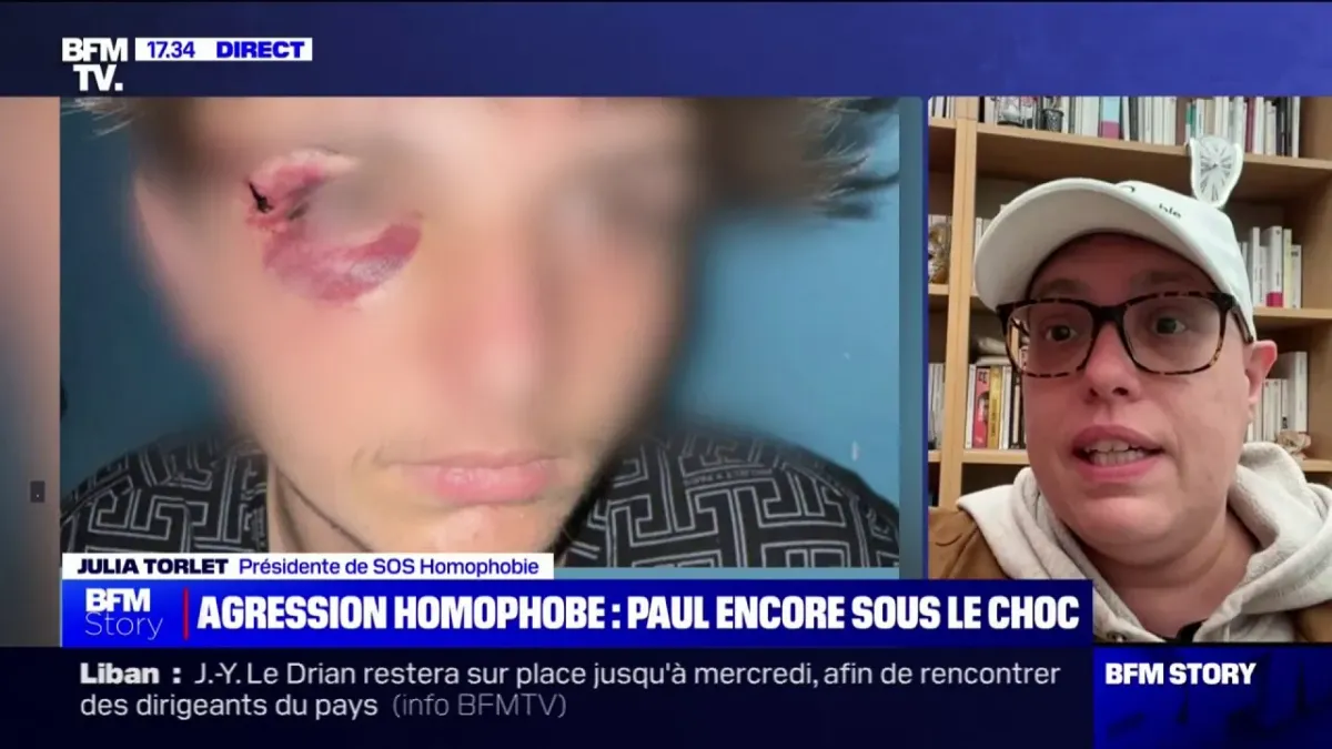 Agression homophobe dans le Tarn: Julia Torlet (présidente de "SOS homophobie") dénonce une ...