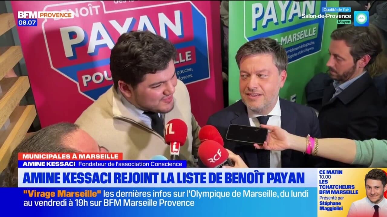 Municipales à Marseille. Amine Kessaci rejoint la liste de Benoît Payan