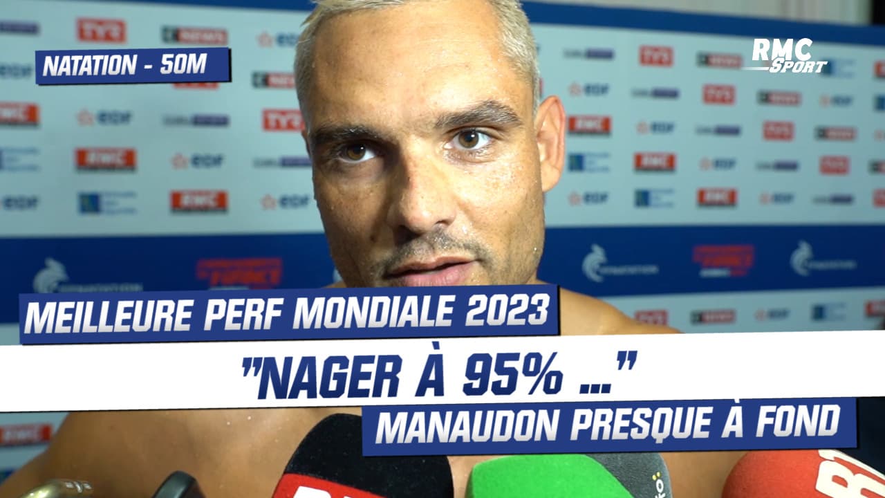 Natation (50m) : "Nager à 95% sans trop tourner les bras", Manaudou claque la meilleure perf ...