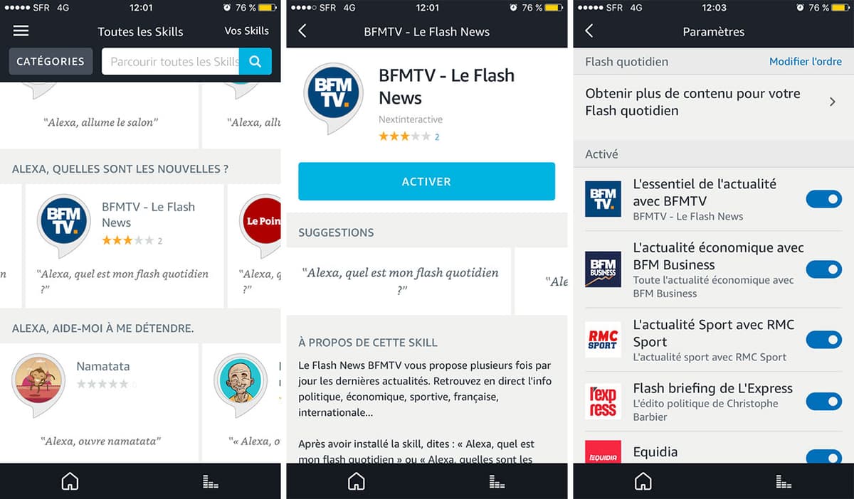 Comment écouter BFMTV, RMC et BFM Business sur votre enceinte connectée ...
