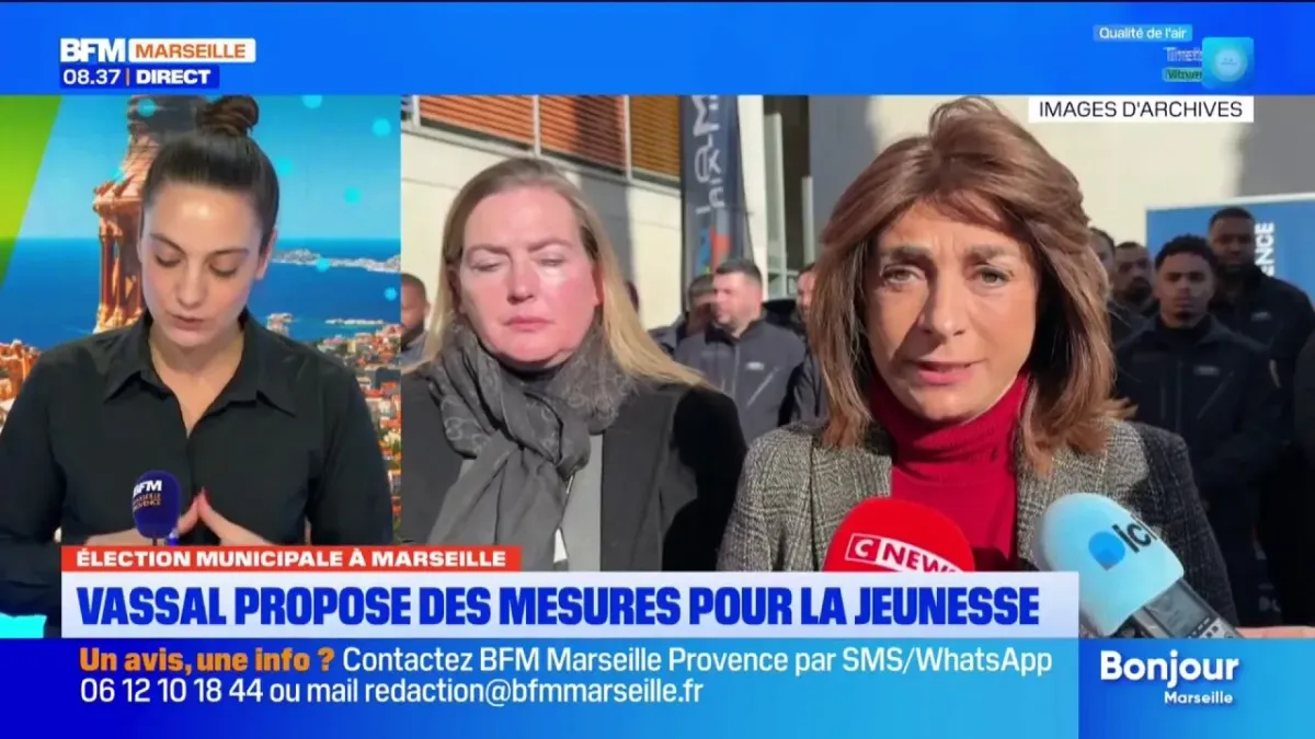 Élection municipale à Marseille. Martine Vassal propose des mesures ...