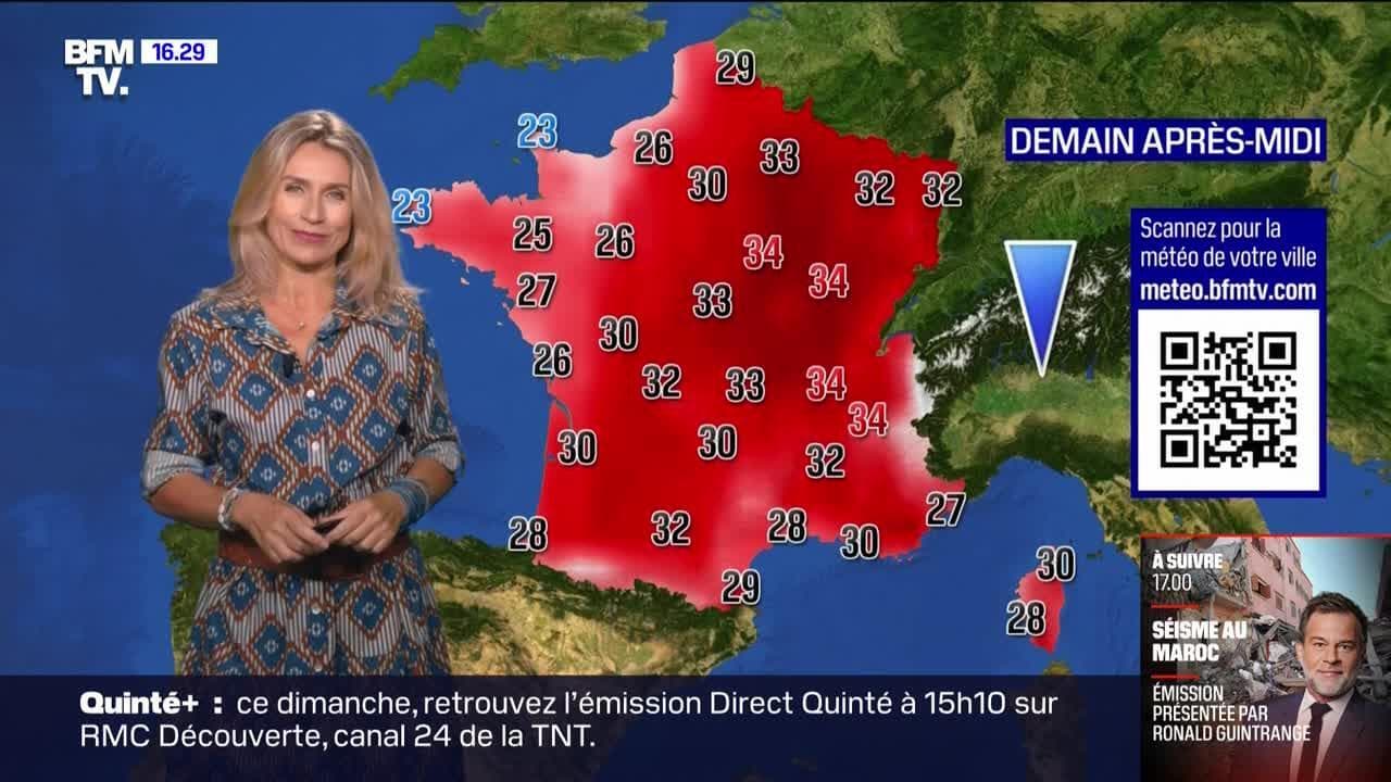 La météo pour ce lundi 11 septembre 2023