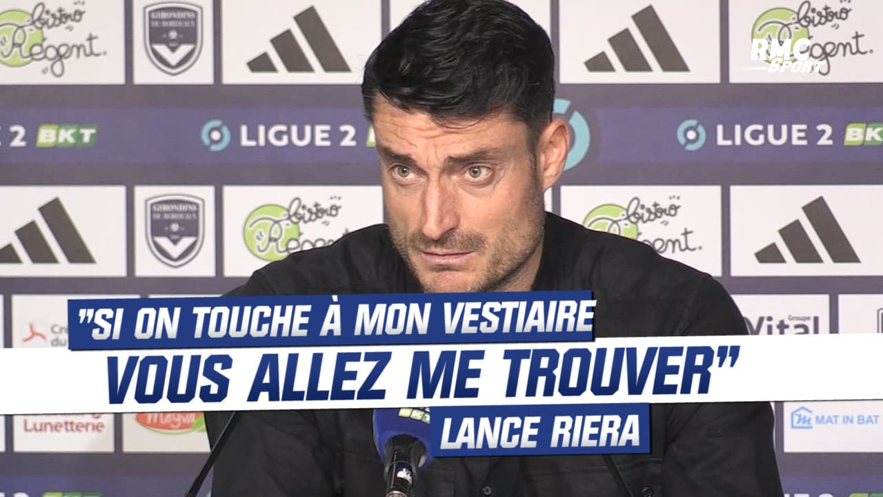 Football : "Si on touche à mon vestiaire, vous allez me trouver", lance ...