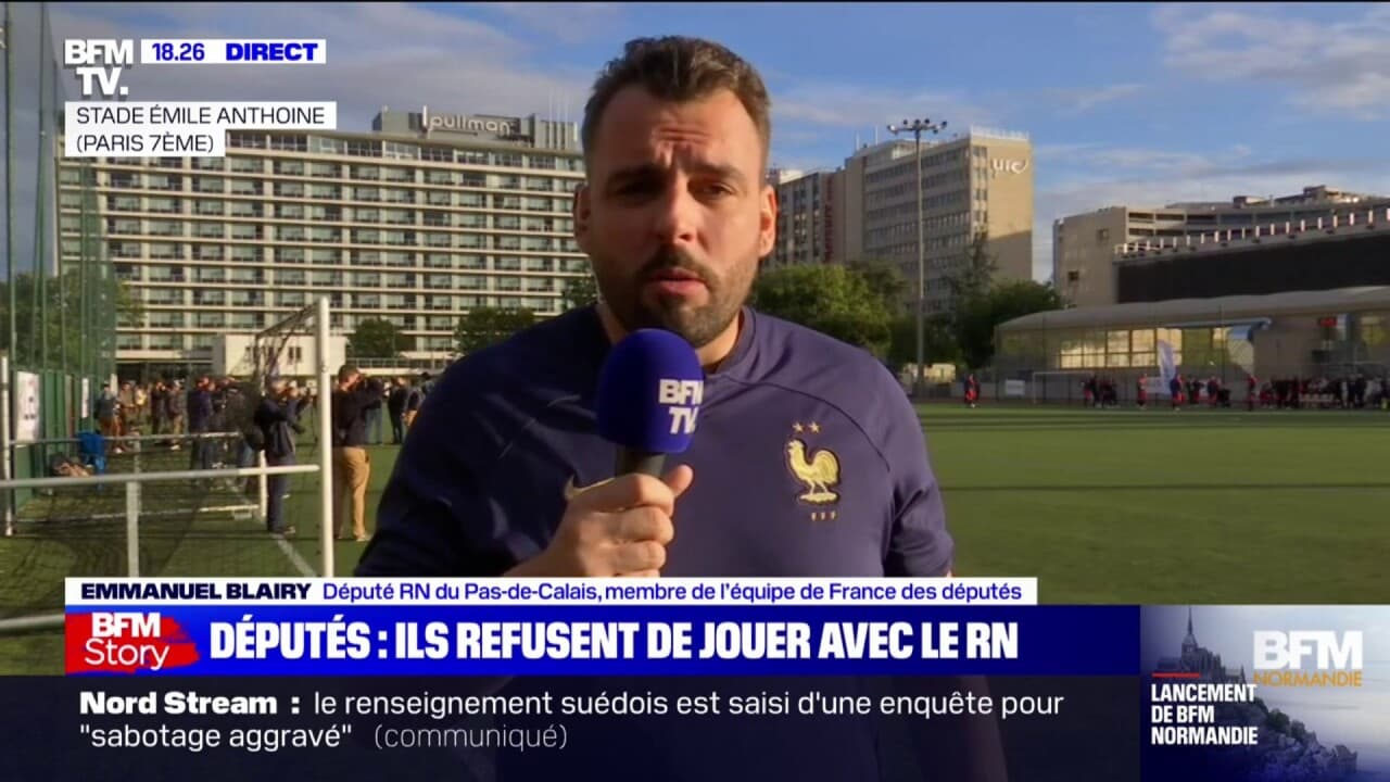 Pour Emmanuel Blairy, la gauche préfère "jouer au football avec des ...