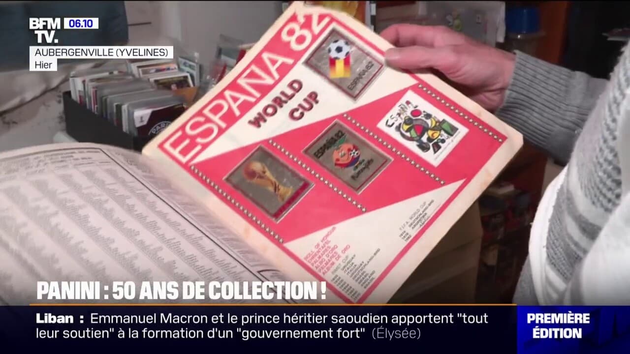 "J'ai commencé jeune": Rodolphe Puaud collectionne les vignettes Panini ...