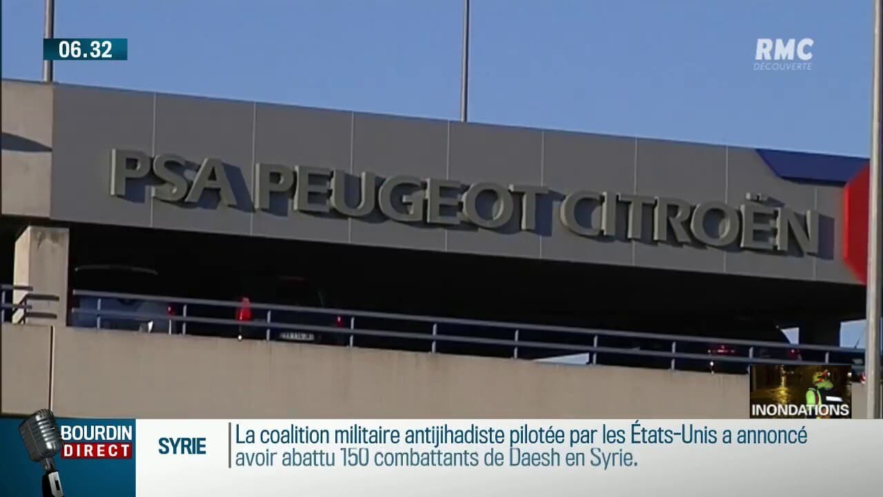 Conséquences des inondations, l'usine PSA Sochaux a l'arrêt