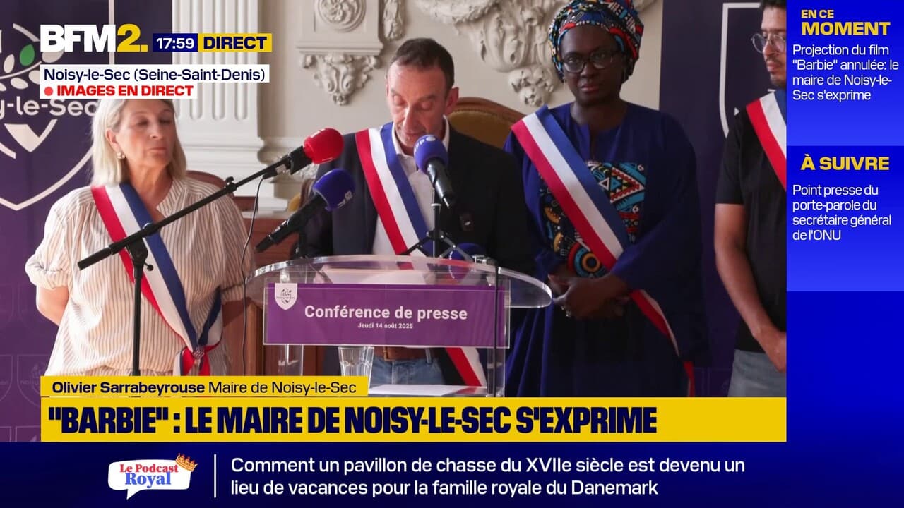 "Barbie": le maire de Noisy-le-Sec dénonce des messages "racistes et ...
