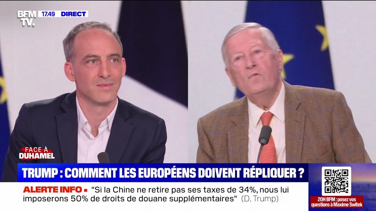 Face à Duhamel : Raphaël Glucksmann - Trump, comment les Européens ...