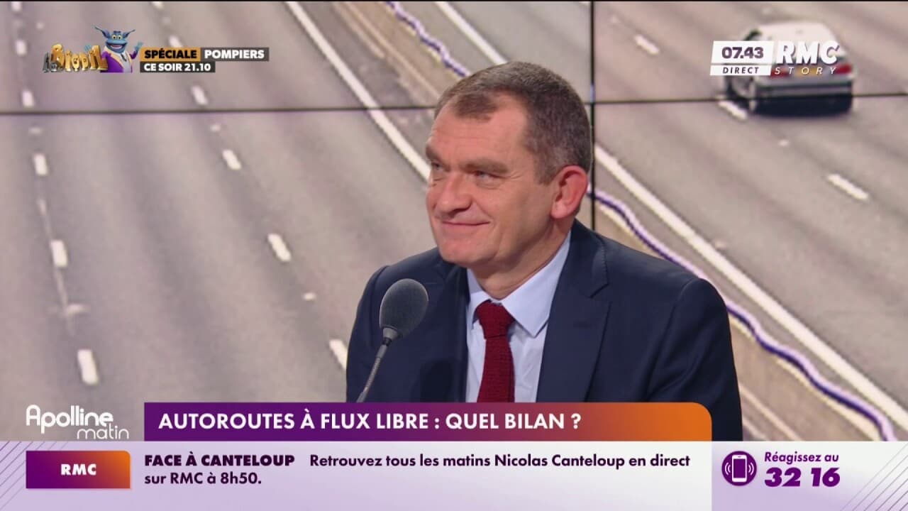 Autoroutes à flux libre : "Le bilan est très positif"