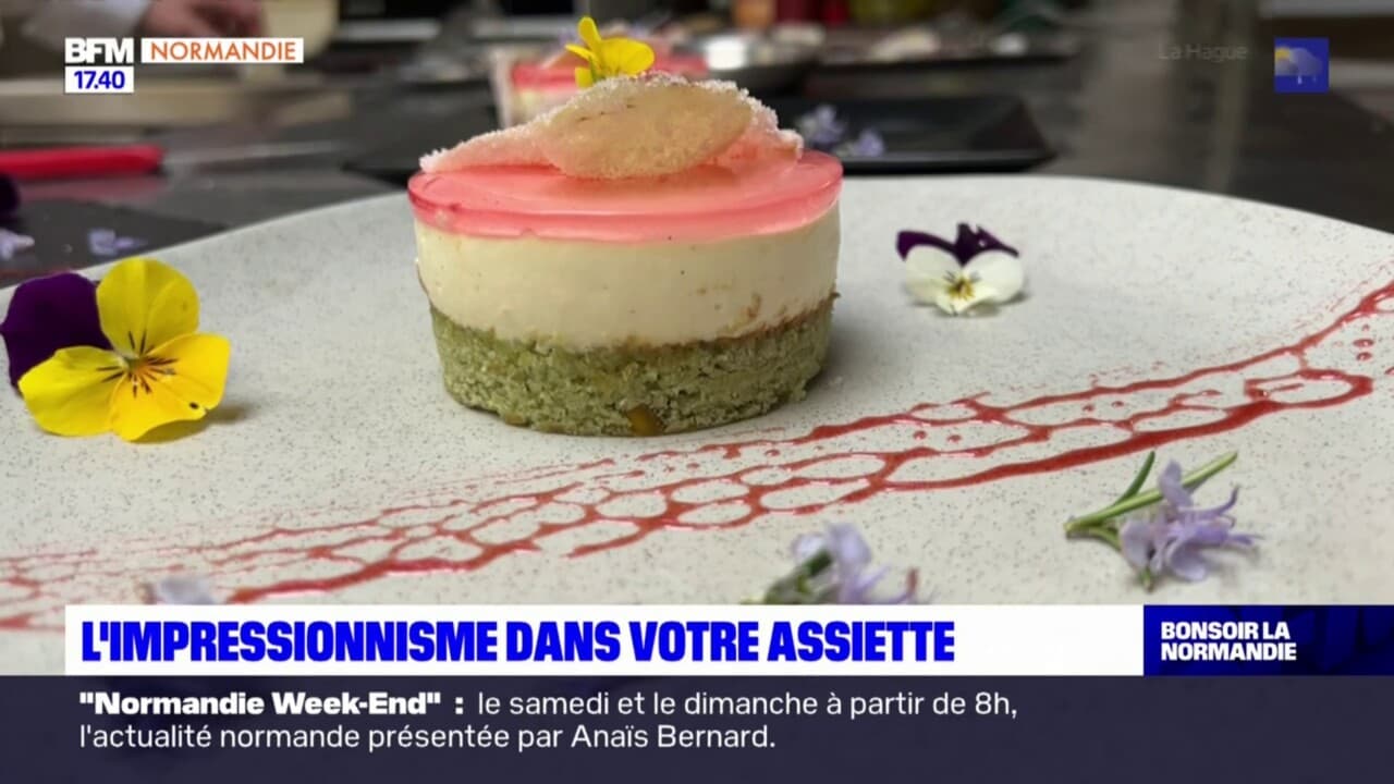 L'impressionnisme s'invite dans l'assiette de restaurants normands