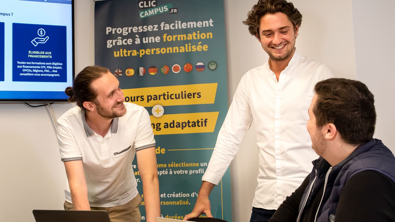 Clic Campus : des ateliers d’entreprise pour perfectionner sa maîtrise des langues étrangères au ...