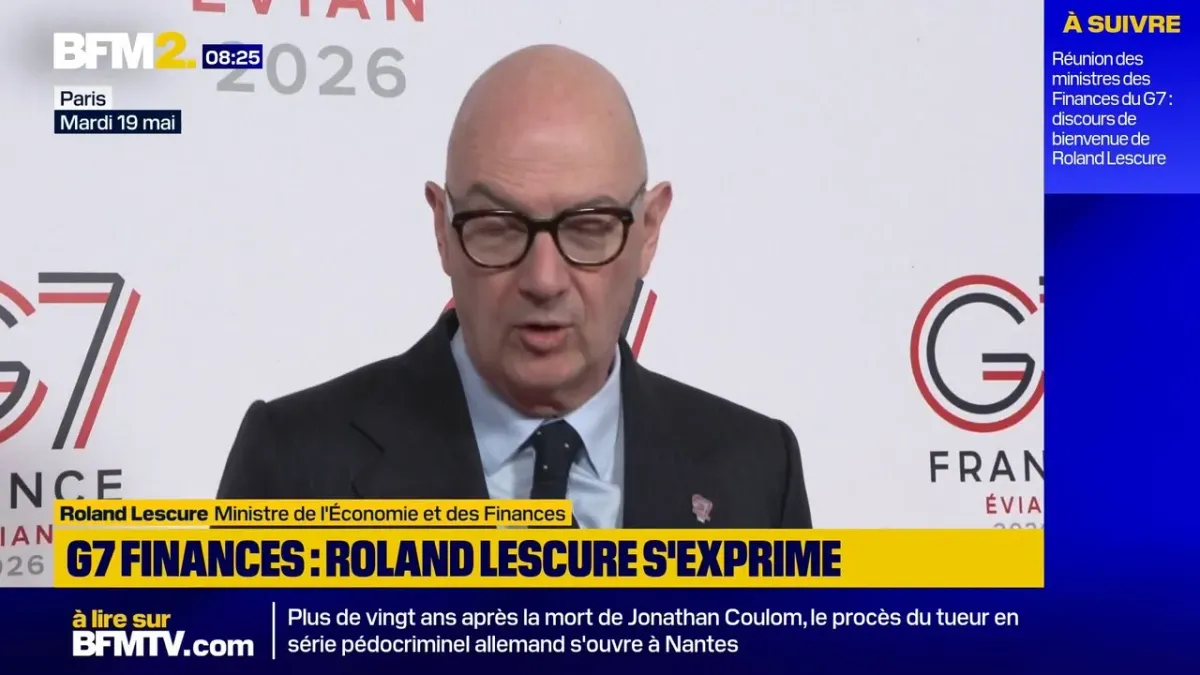 G7 Finances: "On a eu des discussions extrêmement franches", déclare ...