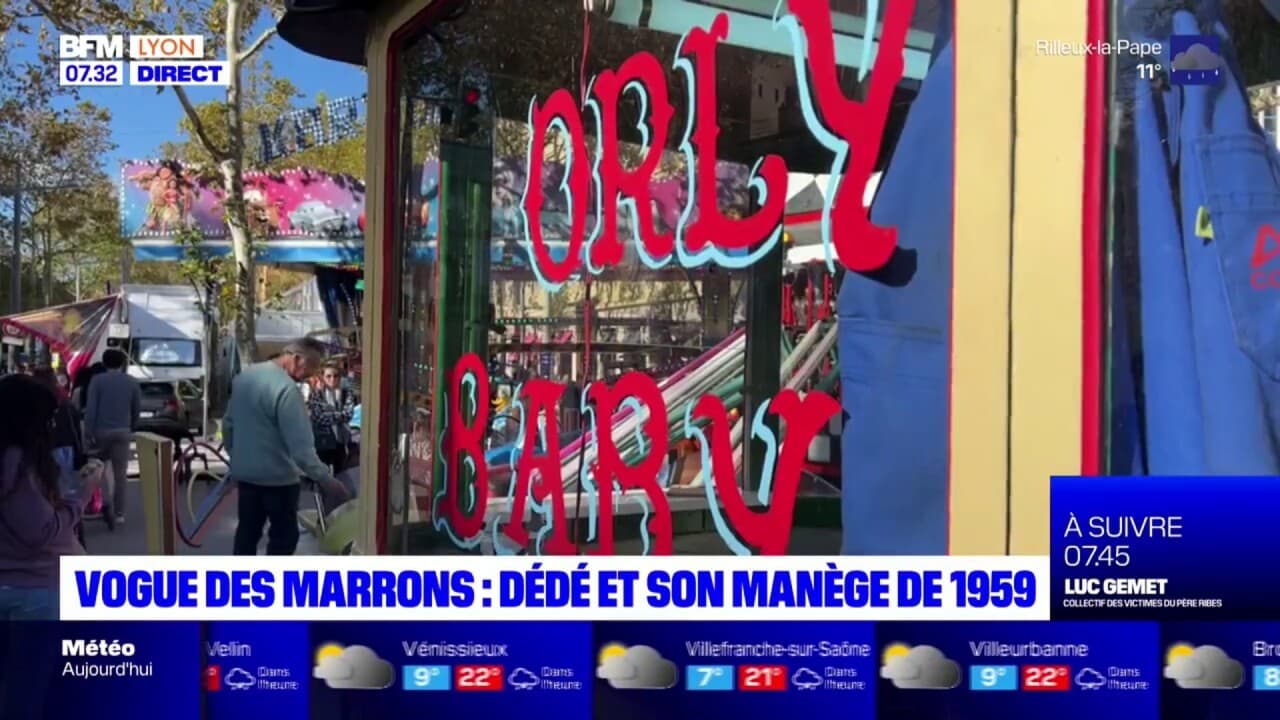 Vogue des marrons : Orly Baby, un manège emblématique depuis 1959