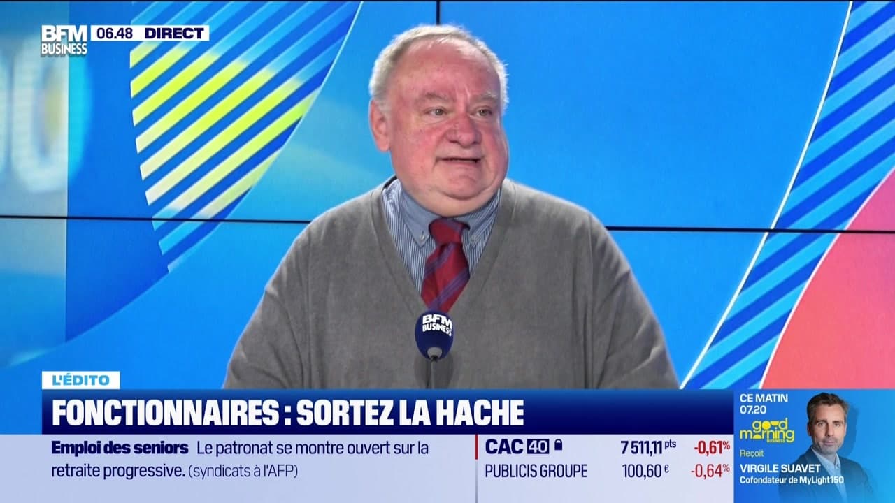 L’Edito de Jean-Marc Daniel : Fonctionnaires, sortez la hache - 30/10