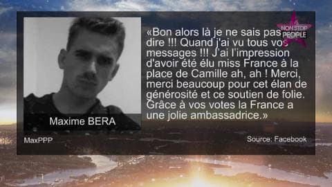 Miss France 2015 : Découvrez Maxime le petit-ami de Camille Cerf