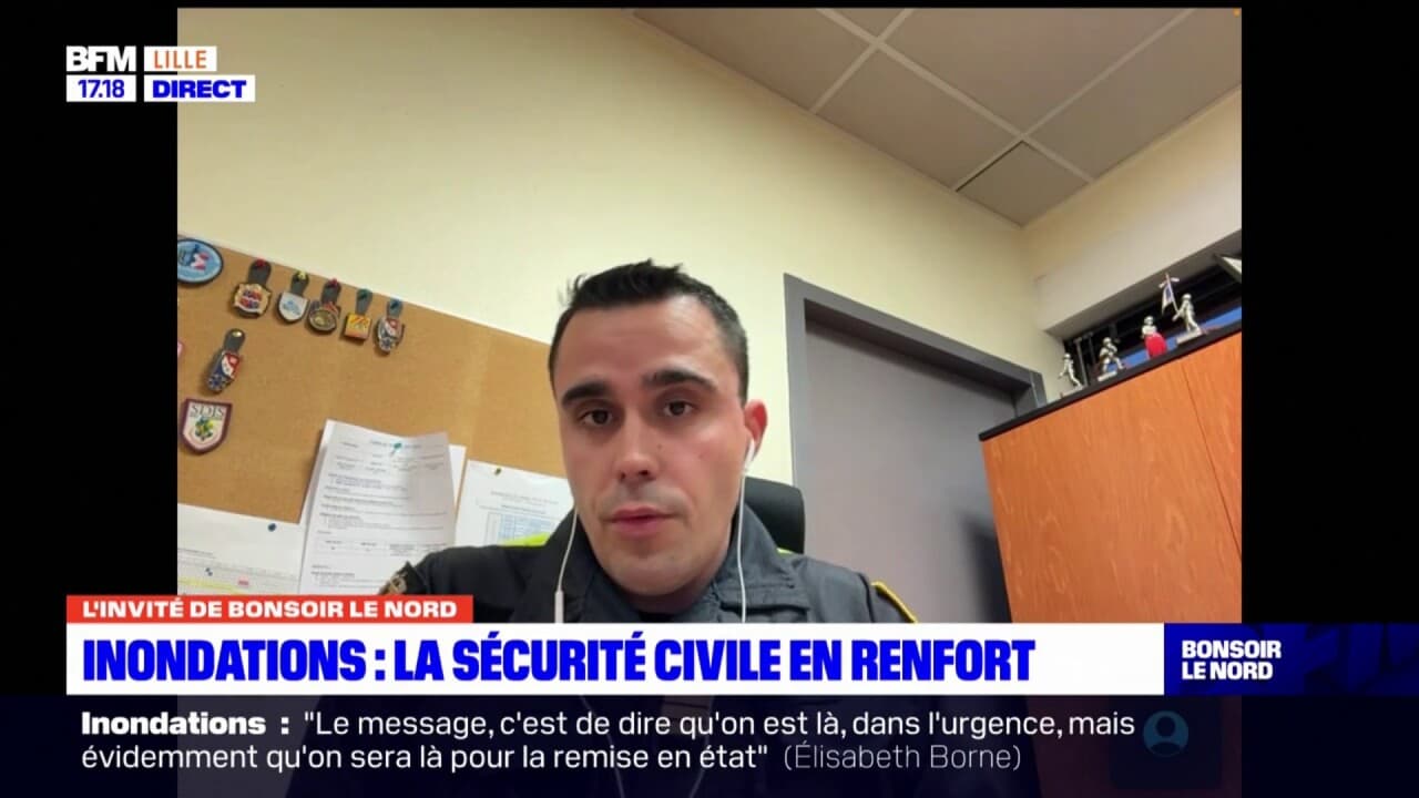 Inondations dans le Pas-de-Calais: un groupement de la Sécurité civile ...