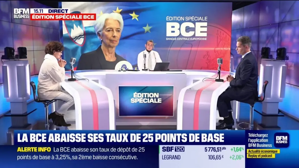 La BCE abaisse ses taux
